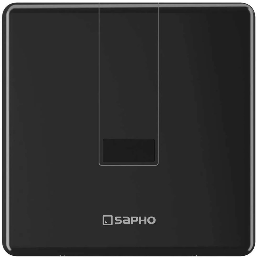 Sapho - Senzorový splachovač pisoáru, 24V DC, černá PS002B