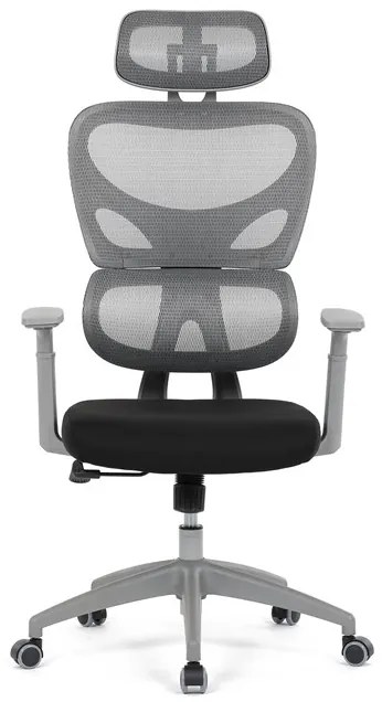 Autronic Kancelářská židle KA-K2081 Barva opěráku: Šedá