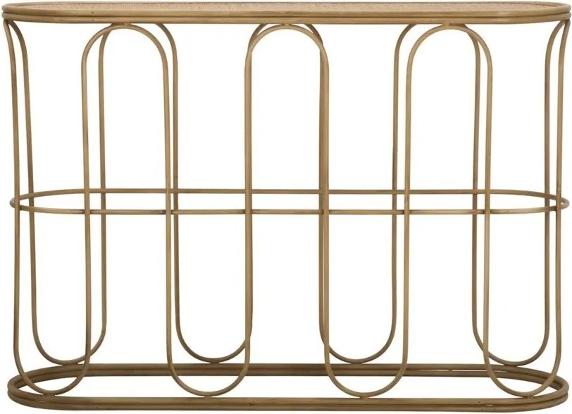 Ratanový konzolový stolek v přírodní barvě 32x110 cm Samui – Mauro Ferretti