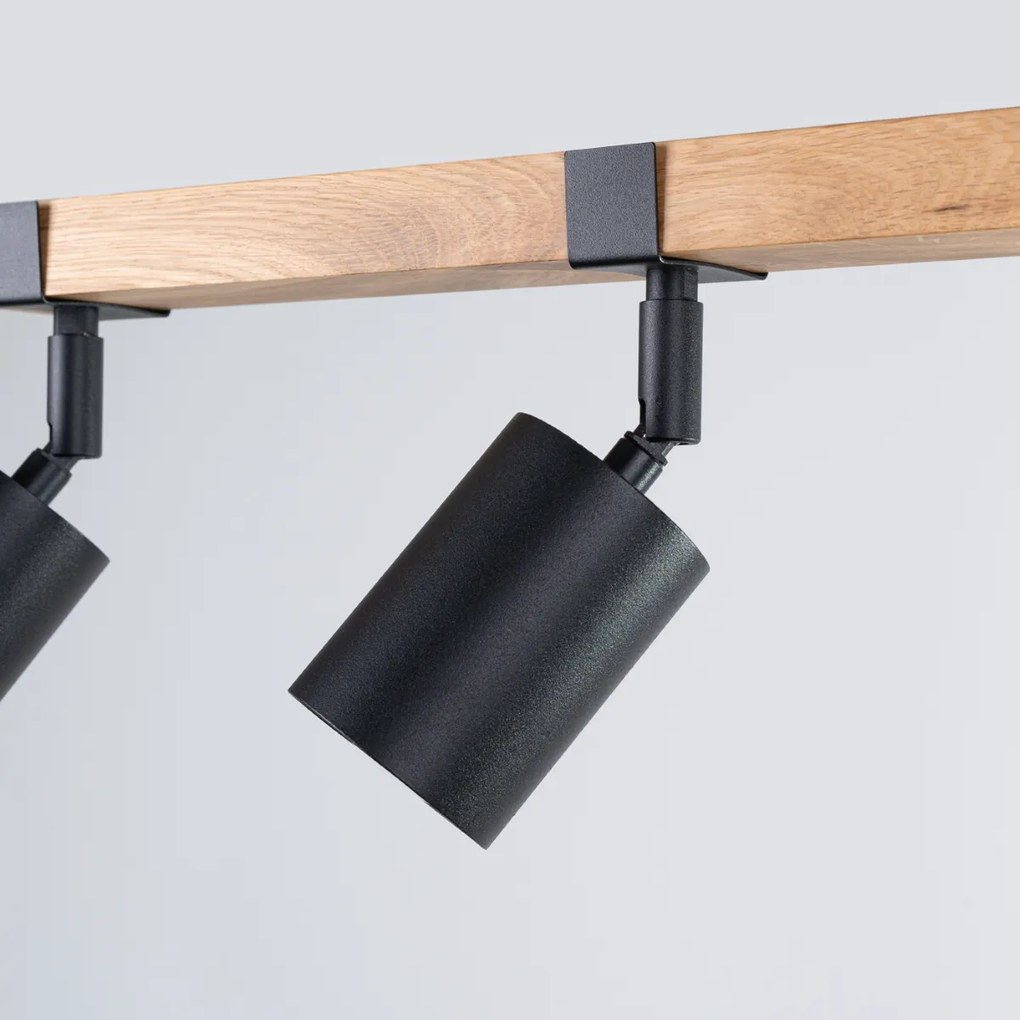 Sollux Lighting Stropní svítidlo FAGER 3 černé