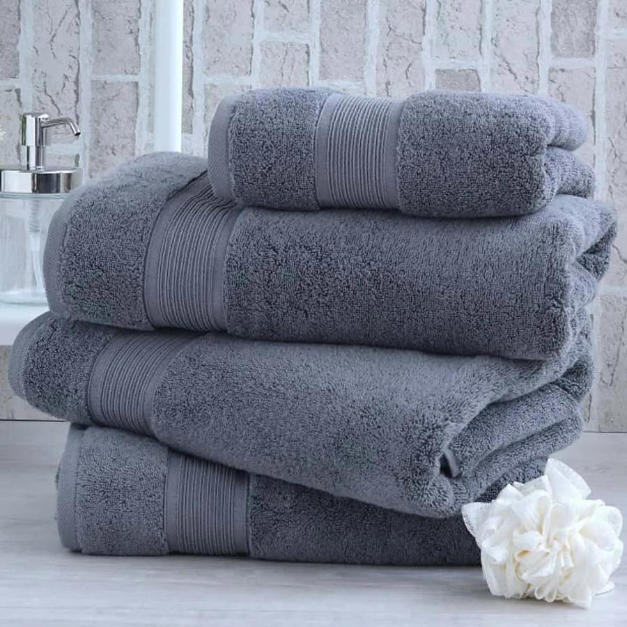 XPOSE® Froté ručník NOVA EXCLUSIVE - tmavě šedá 50x90 cm