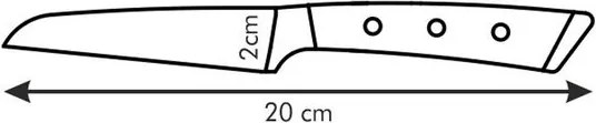 TESCOMA Nůž krájecí AZZA 9 cm