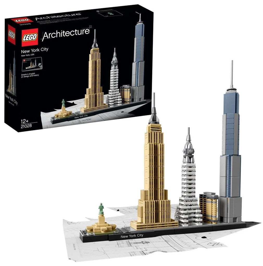 Lego stavebnice lego architecture 21028 new york city