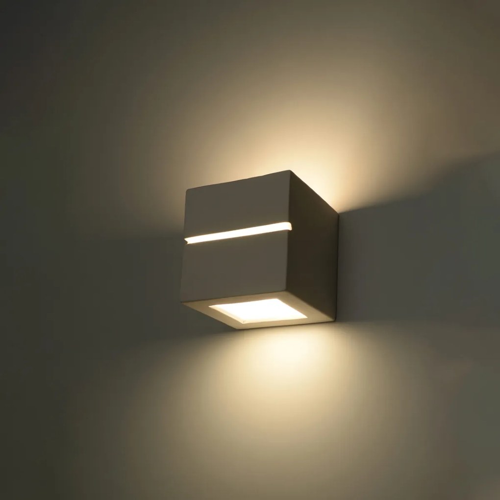 Sollux Lighting Nástěnné svítidlo keramické LEO LINE
