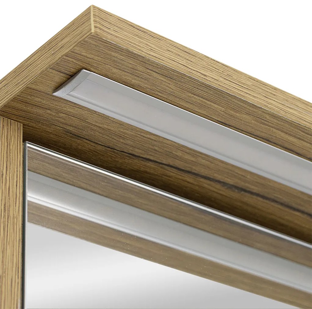 Comodo Zrcadlová skříňka závěsná s LED osvětlením Mateo 75 ZS