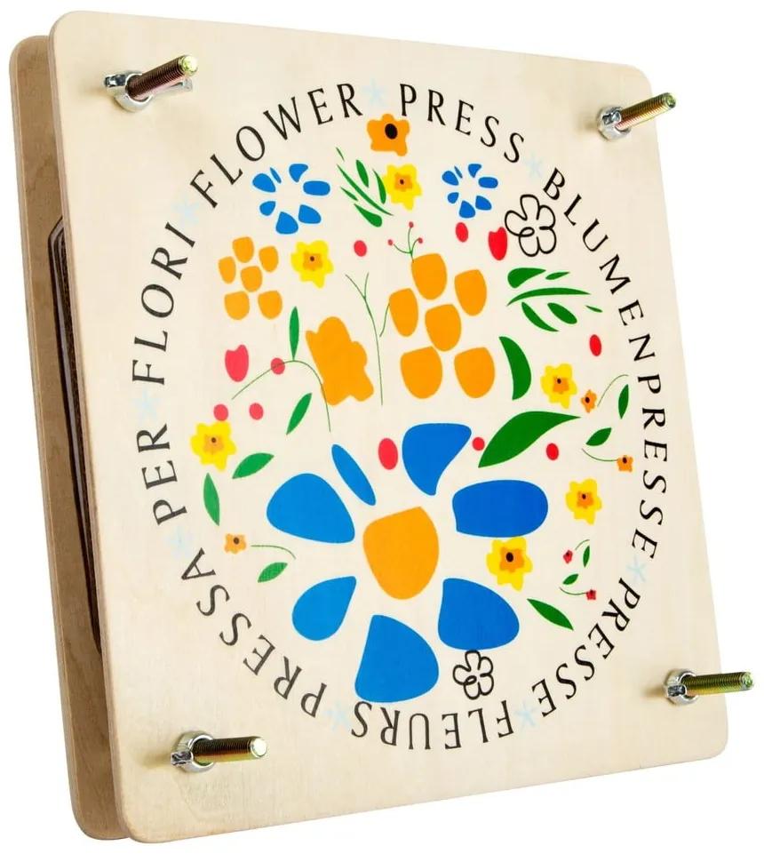 Dřevěný lis na sušené květiny Legler Flower Press
