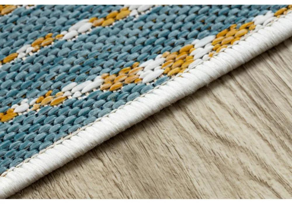Kusový koberec Palma modrý atyp 70x250cm
