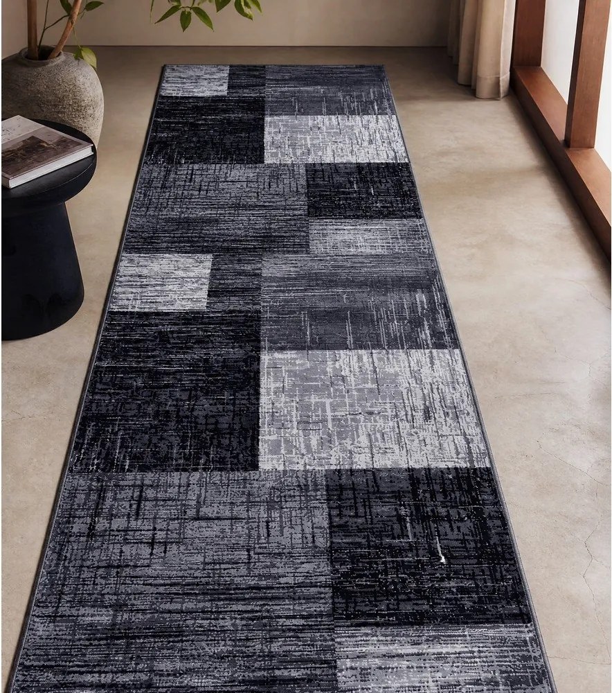 Šedý běhoun 80x300 cm Plus – Ayyildiz Carpets