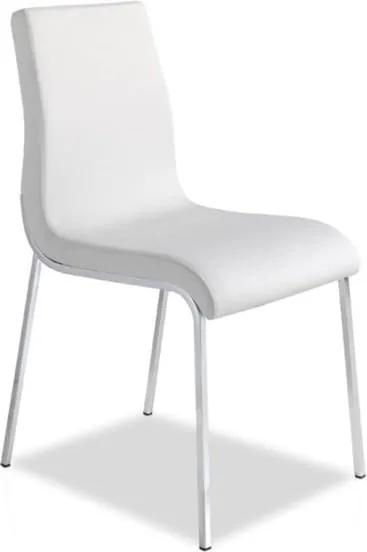 Bílá jídelní židle Ángel Cerdá Lupe