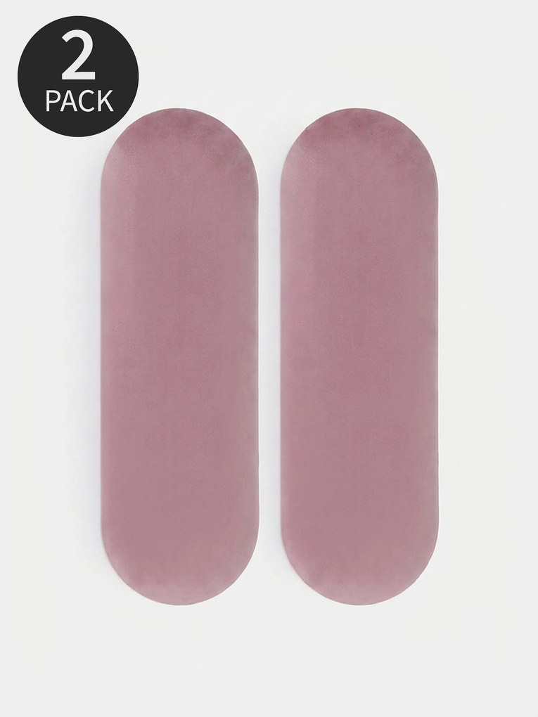 Sinsay - Čalouněné stěnové panely 2 pack - pastelová růžová