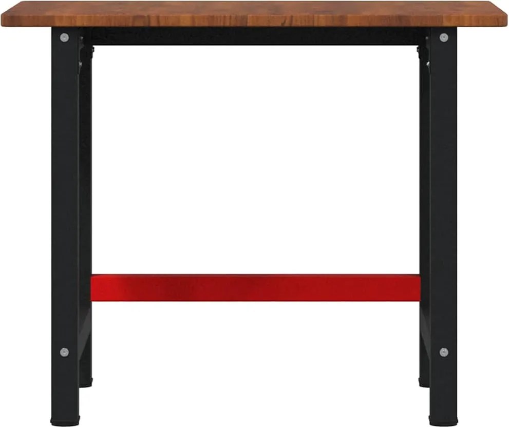 Pracovní stůl tmavě hnědý 100 x 60 x 81,5 cm dub obdélníkový 3309659