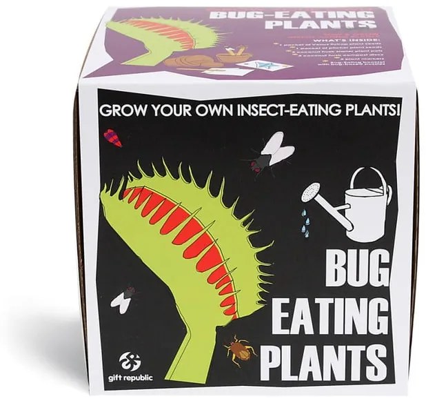 Pěstitelský set se semínky masožravé rostliny Gift Republic Bug Eating Plants