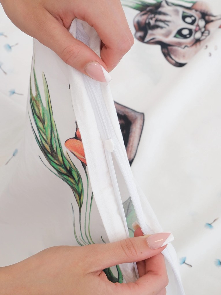 MK Lůžkoviny Bavlněný povlak na polštář Renforcé 70 x 90 cm - Mourek