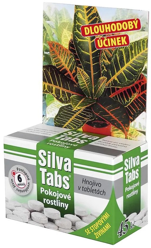 Silva Tabs - hnojivo v tabletách - pokojové rostliny 250 g