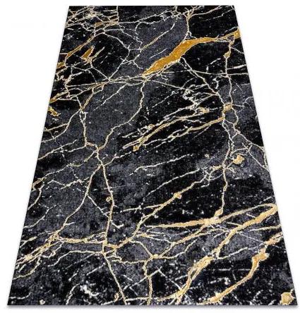 Dywany Luszczow Kusový koberec GLOSS 529A 82 Mramor, kámen, černý / šedá Rozměr koberce: 200 x 290 cm