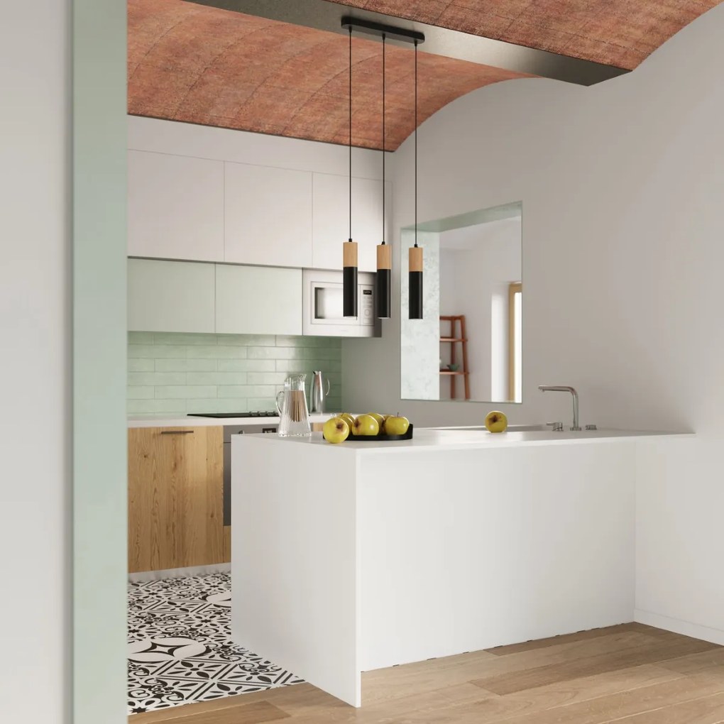 Sollux Lighting Závěsné svítidlo PABLO 2 černé