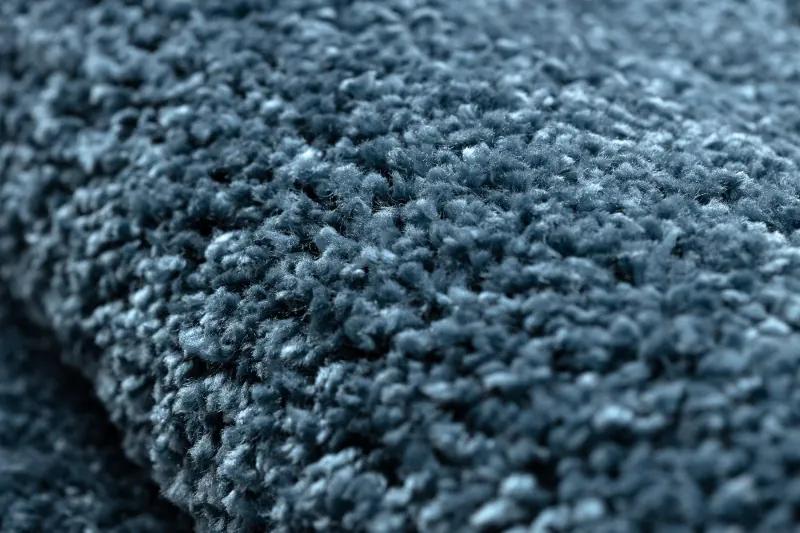 Dywany Łuszczów Kusový koberec Berber 9000 blue kruh - 160x160 (průměr) kruh cm