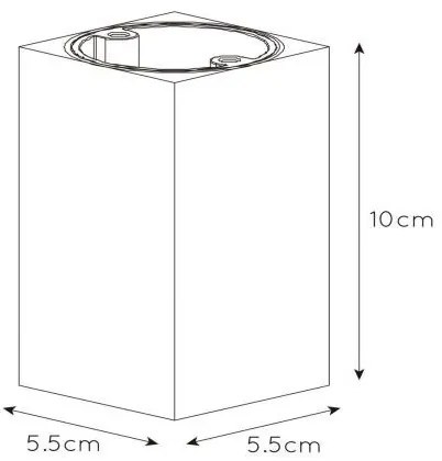 Lucide 09916/06/36 - LED Stmívatelné bodové svítidlo DELTO 1xGU10/5W/230V šedá
