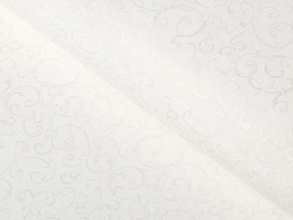 Biante Dekorační povlak na polštář TF-010 Ornamenty - smetanový 30 x 50 cm