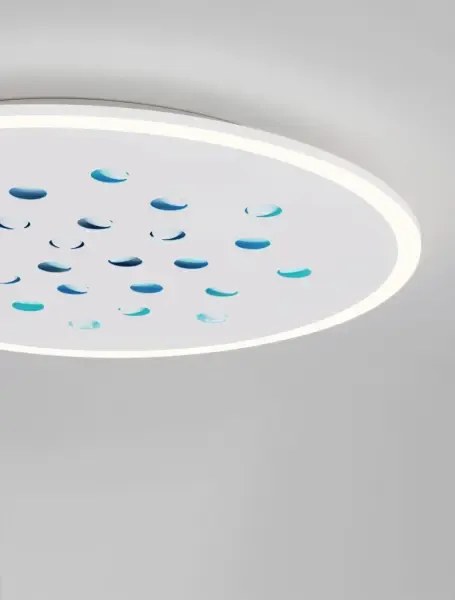 Moderní stropní svítidlo Astraeus RGB 60 s dálkovým ovládáním