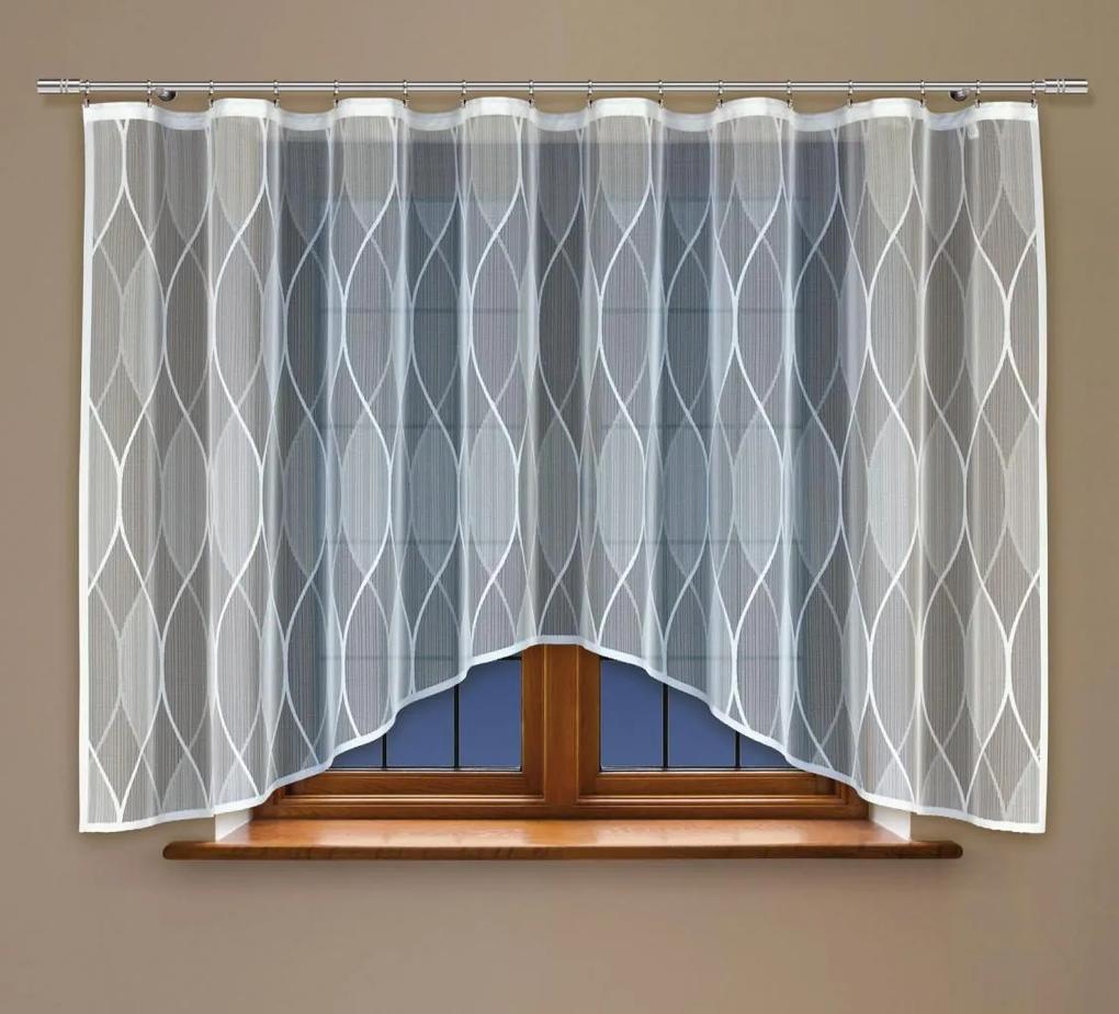 Kusová záclona ZAIRA oblouk 120 x 300 cm | BIANO