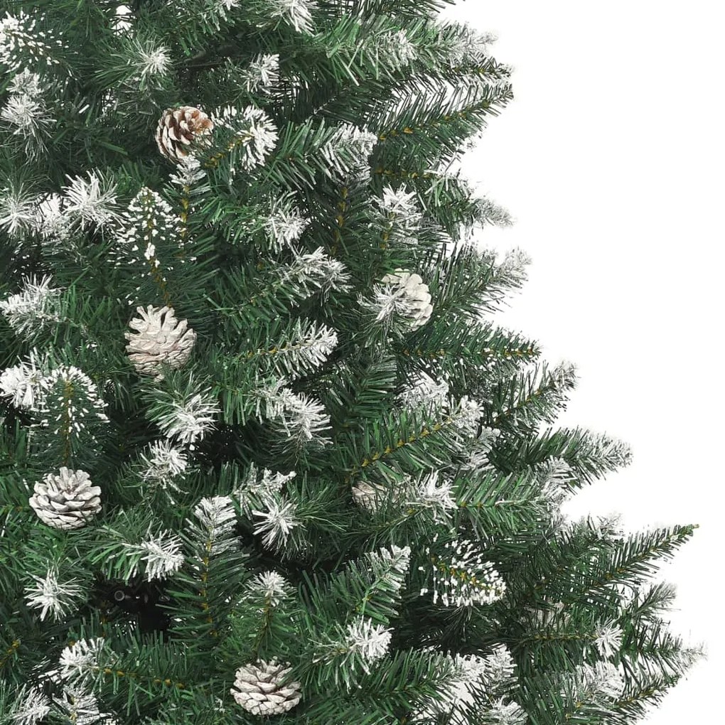 Umělý vánoční stromek se stojanem 210 cm PVC,  345162