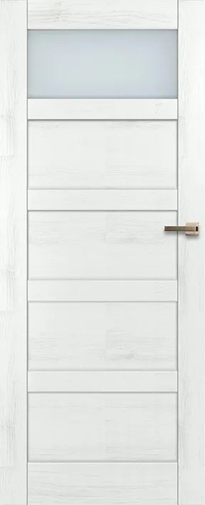 Interiérové dveře vasco doors BRAGA model 2 Průchozí rozměr: 70 x 197 cm, Orientace dveří: Levé dveře, Dekor: Dub stříbrný