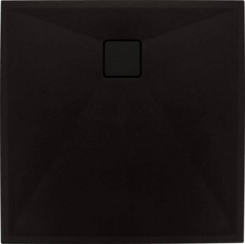 DEANTE CORREO KQR_N41B Sprchová vanička 90x90cm, granit černá - Deante