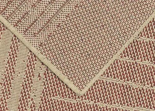 Koberce Breno Kusový koberec SISALO 706/O44P, Červená, Vícebarevné, 200 x 285 cm