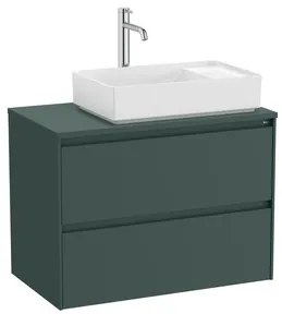 Roca Ona koupelnová skříňka pod umyvadlo 79,4x58,3x45,7 cm zelená mat ONADESK802ZZMP