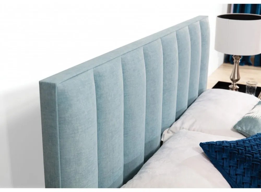 Elegantní čalouněná postel VALENCIE 160x200 cm Monolith 1