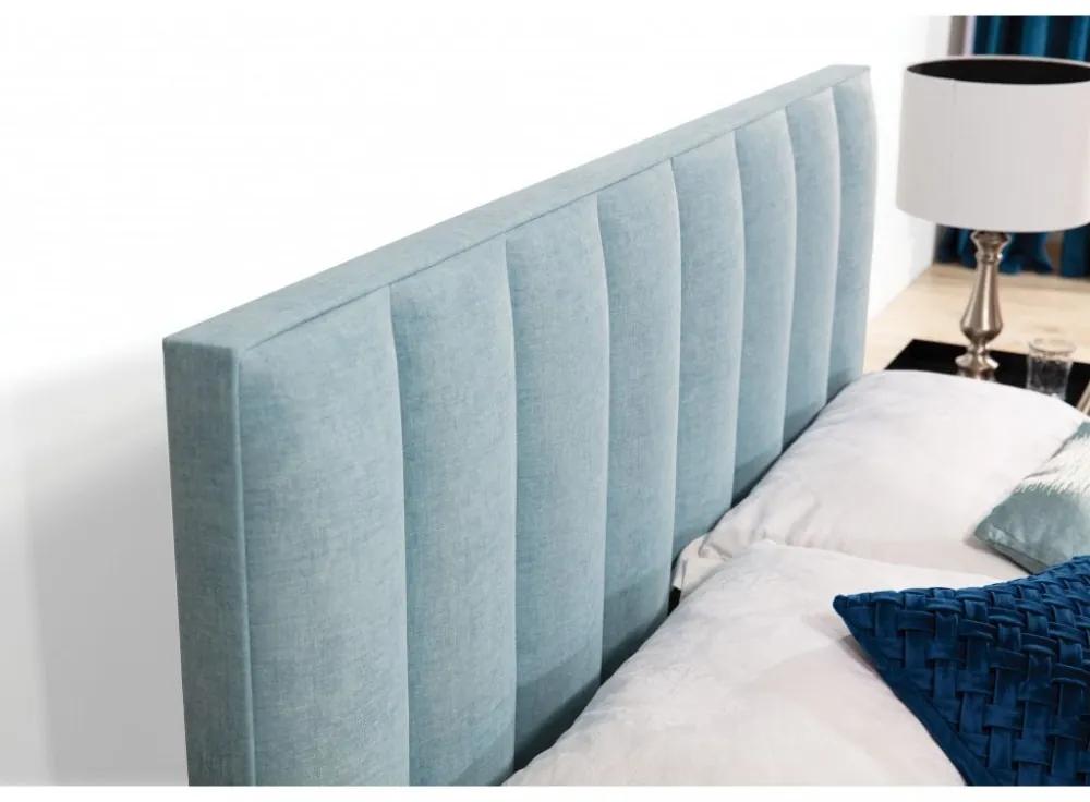Elegantní čalouněná postel VALENCIE Charles 4 140x200 cm