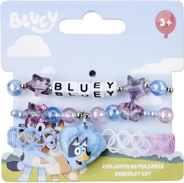 CERDÁ Náramky Bluey / 3 ks