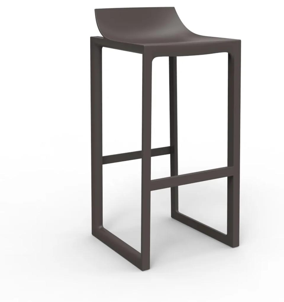 VONDOM - Barová židle WALL STREET - bronzová