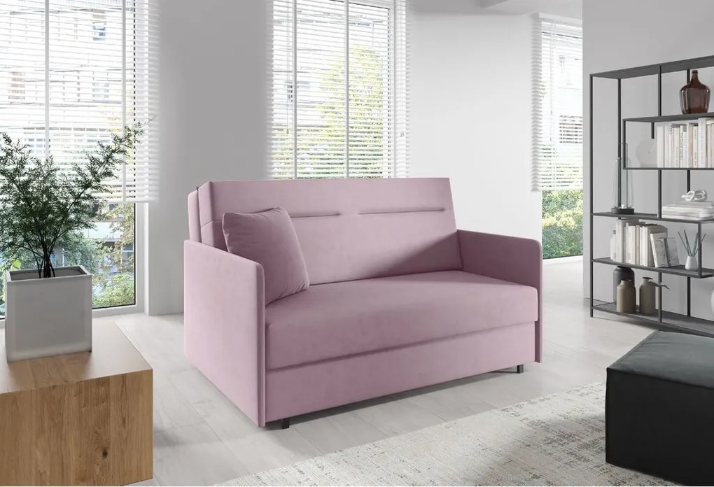 Eka Pohovka AMERYKANKA 171, 140 cm Barva látky: Světle šedá (Kronos 53)