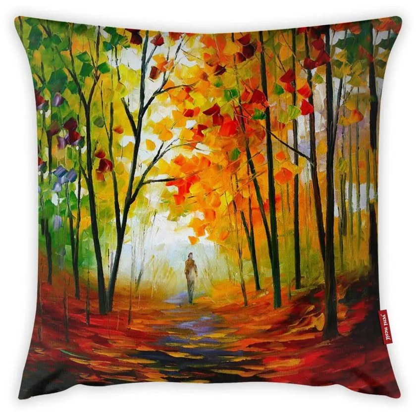 Povlak na polštář Vitaus Palireto Autumn Tres, 43 x 43 cm