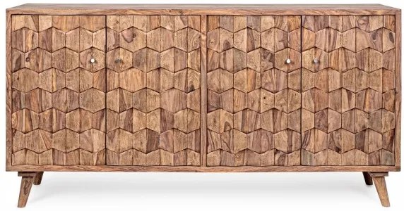 BIZZOTTO komoda KANT se 4 dvířky 90x177 cm 0746598