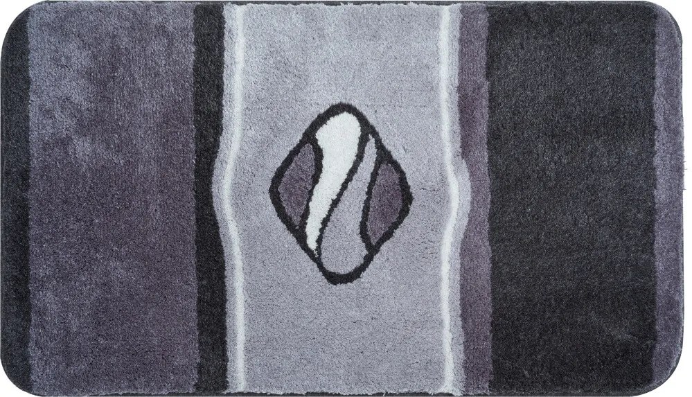 GRUND Koupelnová předložka JEWEL antracitová Rozměr: 60x100 cm