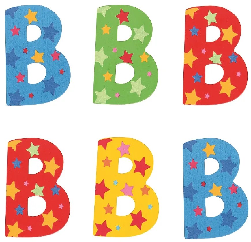Bigjigs Toys Hvězdičkové písmenko B
