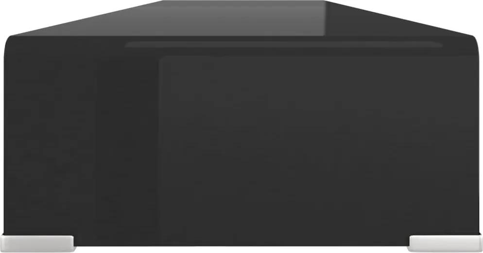 vidaXL TV stolek / podstavec na monitor sklo 120 x 30 x 13 cm [244141] Barva: Zelená