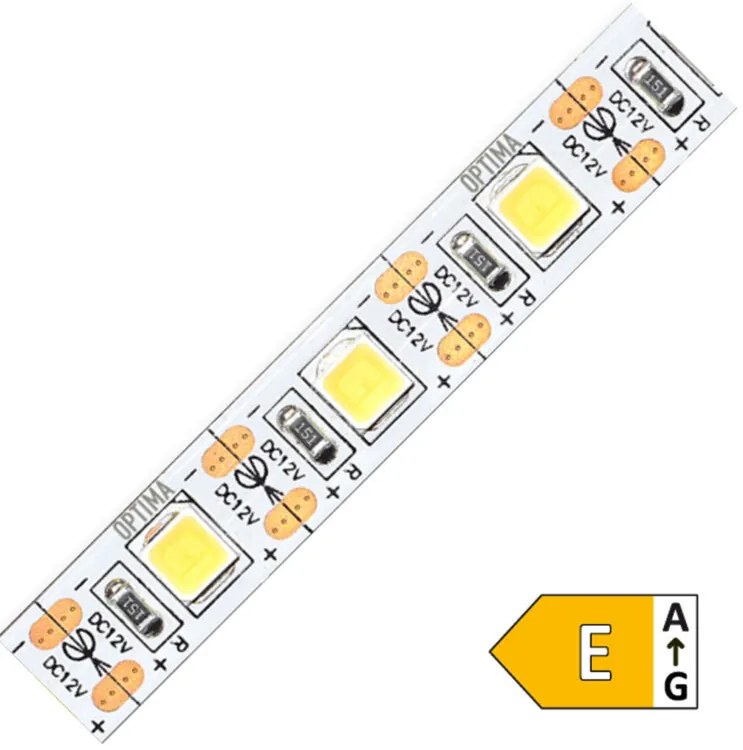 LED pásek 5050 (50m) 60 OPTIMA WC 1200lm 12W 1A 12V (bílá studená)