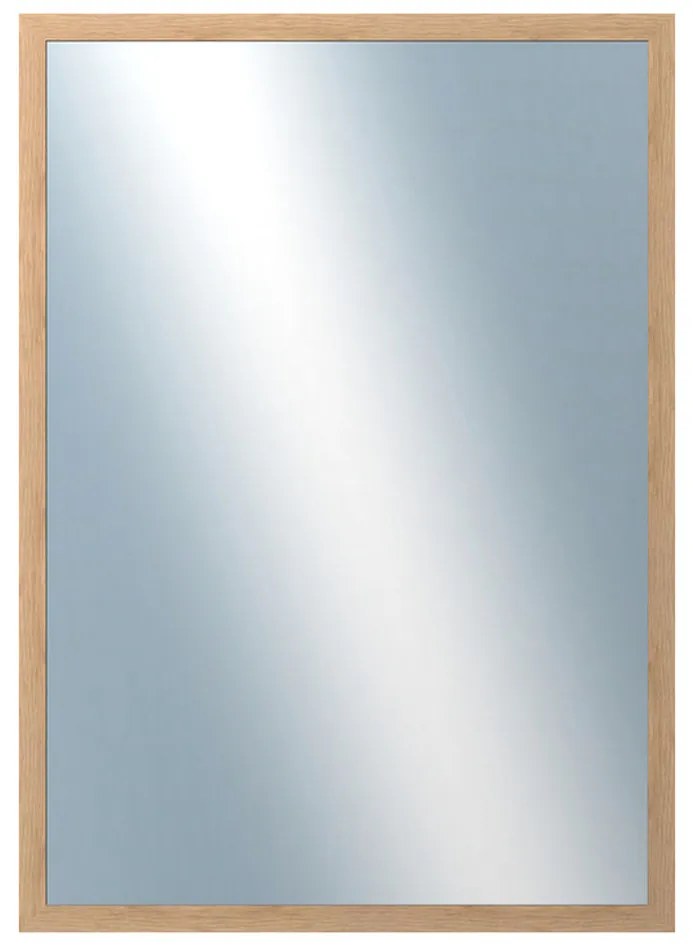 DANTIK - Zarámované zrcadlo - rozměr s rámem cca 50x70 cm z lišty KASSETTE dub (2863)