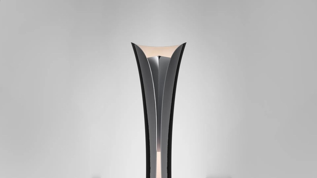 Artemide 1361020A Cadmo, designová stojací lampa s bílou vnější a bílou vnitřní úpravou se stmívačem, 44W + 10W LED 3000K, výška: 174 cm