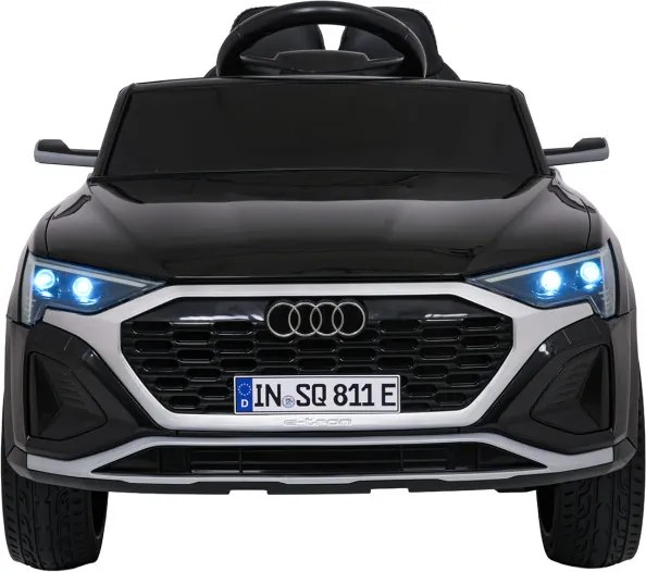 Elektrické autíčko Audi SQ8 černé / šedé