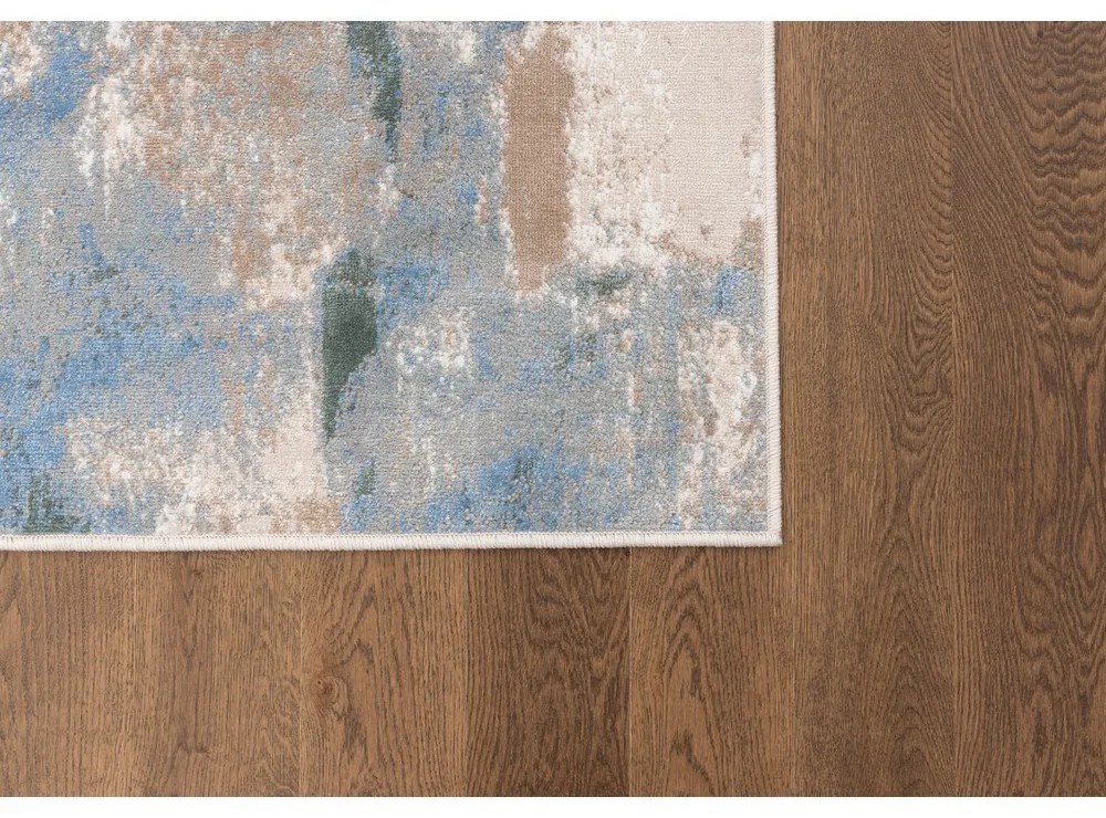 Světle modrý běhoun 80x300 cm Sensi Zashi – FD