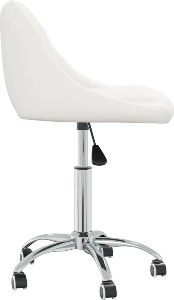 vidaXL Otočné jídelní židle 6 ks umělá kůže [3088675] Barva: Černá