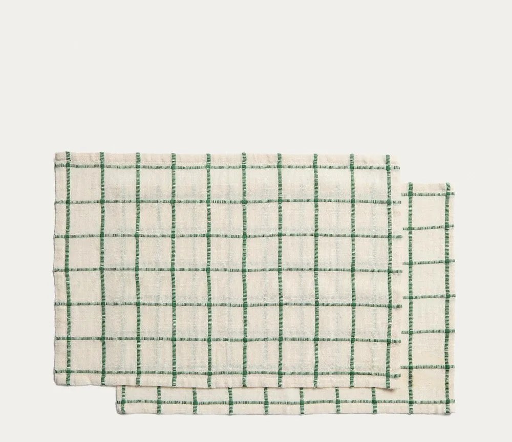 Látková prostírání v sadě 2 ks 35x50 cm Adesta – Kave Home