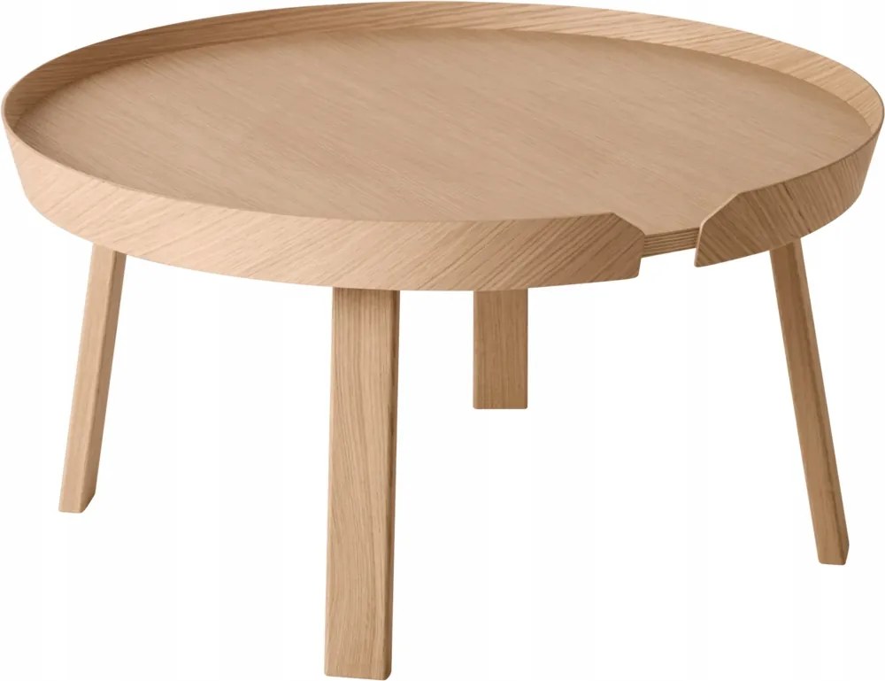 Muuto Around Konferenční stolek 72 cm Dubový přírodní