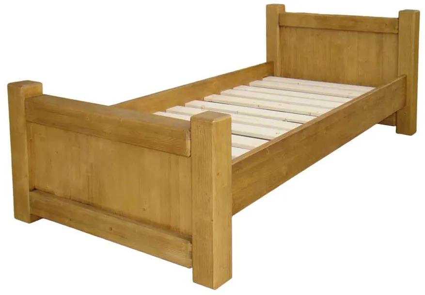 Smrková postel Vintage 90 x 200