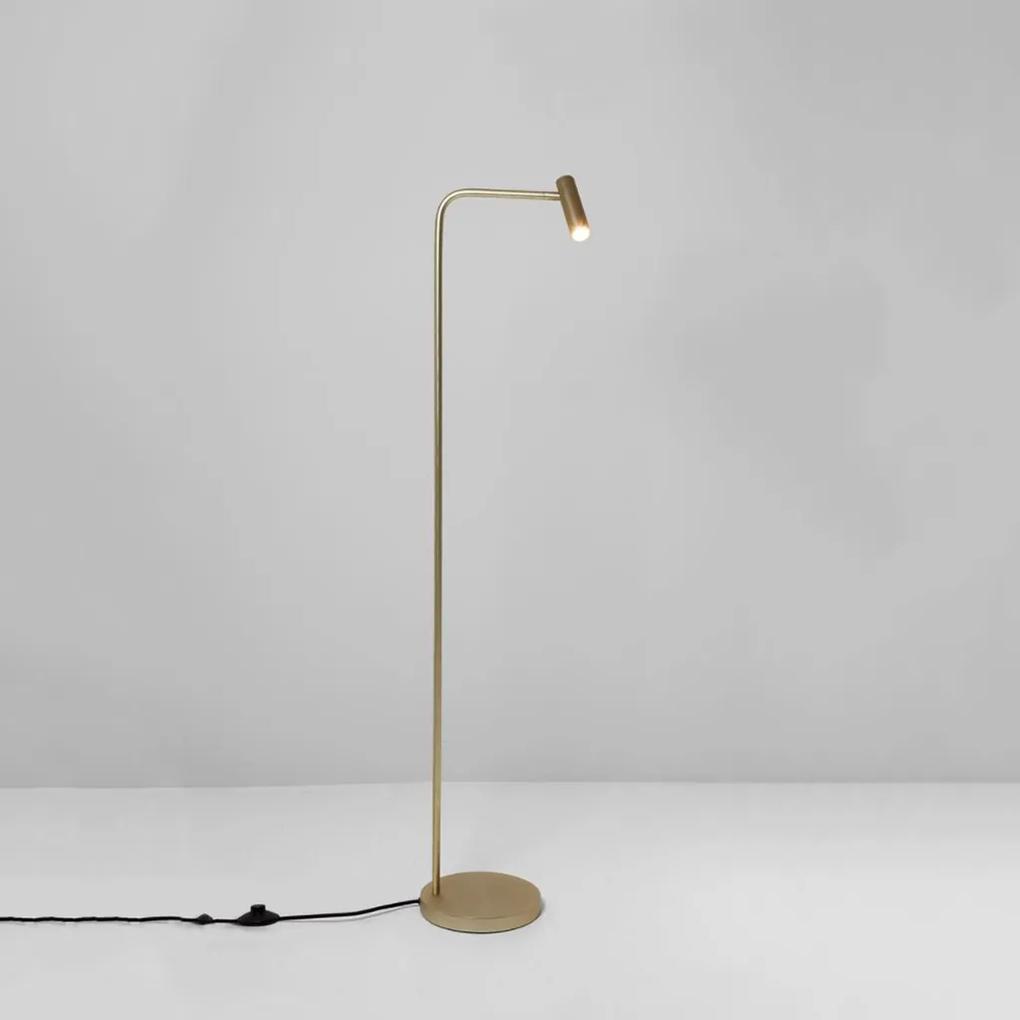 Minimalistická LED stojací lampa Enna Floor  Minimalistická LED stojací lampa Enna Floor Barva: Zlatá matná